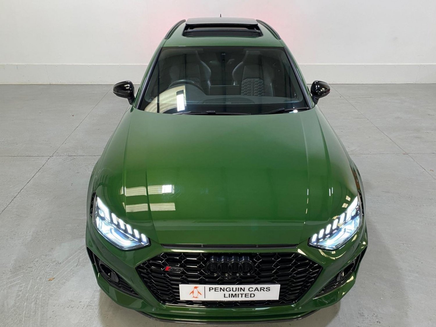 SOLD - Used AUDI RS4 2021 Green in Shrewsbury, Shropshire | Penguin Cars